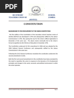 SADTU Constitution 2021 New | PDF | Quorum | United States Congress
