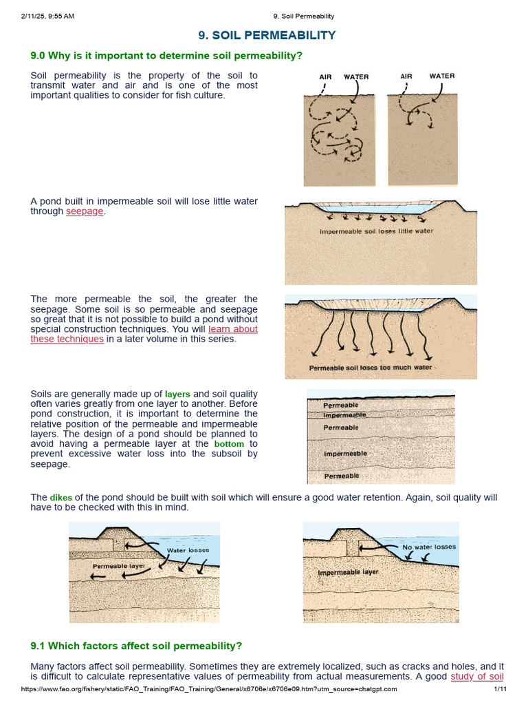 Soil Permeability | PDF | Soil Mechanics | Soil