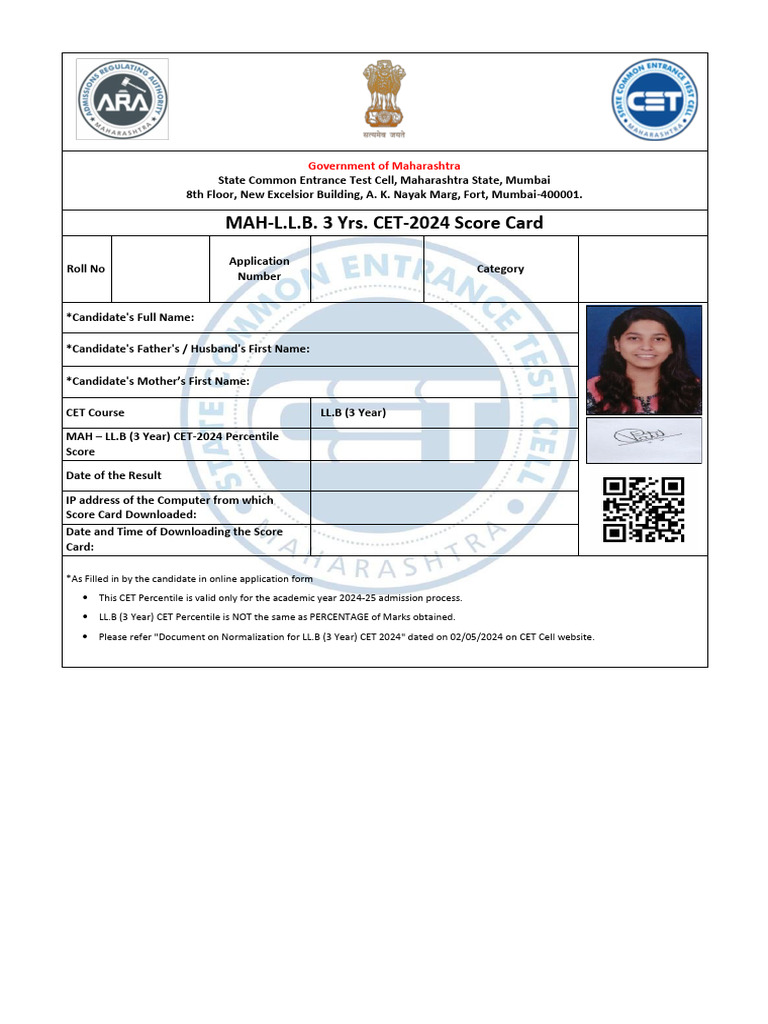 Score Card | PDF