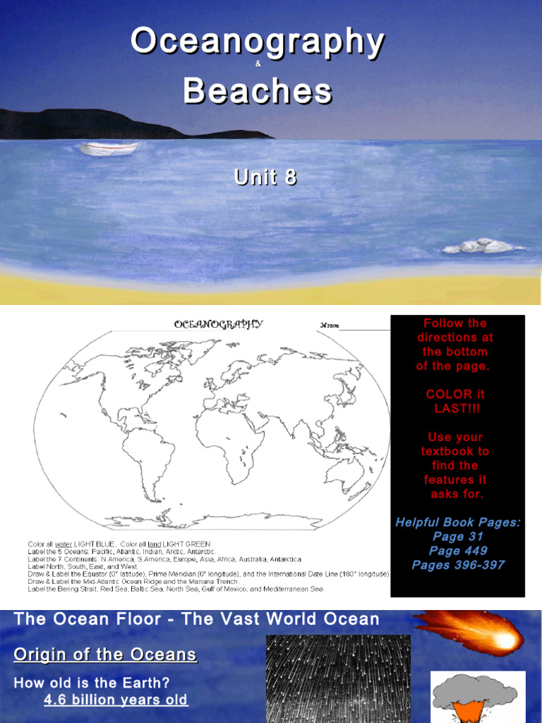 8-Oceanography Beaches | PDF | Oceans | Tide