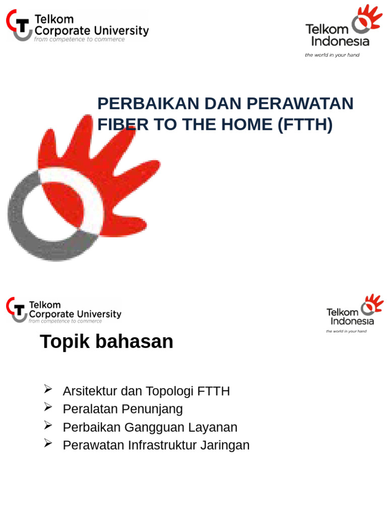 Modul - 1 Konfigurasi FTTH | PDF