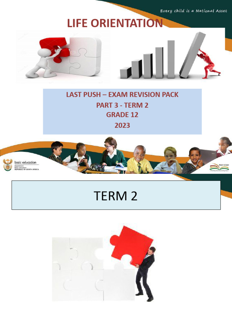 Last Push - Exam Revision Pack - Term 2 | PDF | Social Psychology