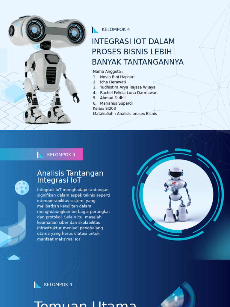 Integrasi Iot Dalam Proses Bisnis Lebih Banyak Tantangannya | PDF