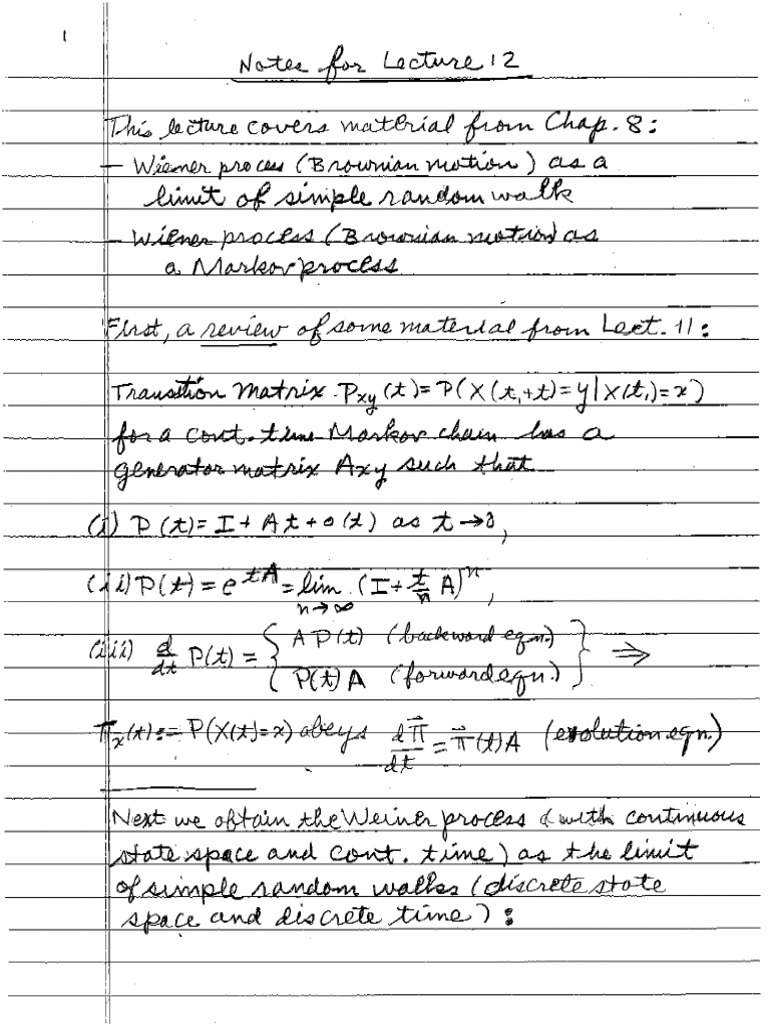 Lecture12 Written | PDF