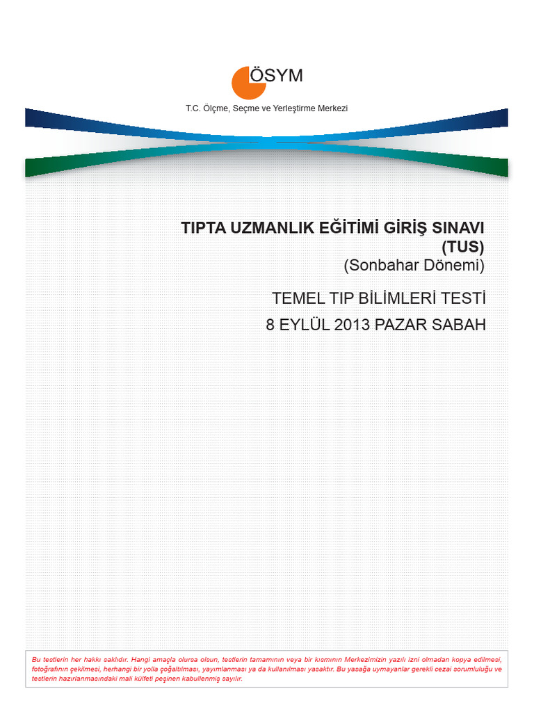 2013TUSSonbahar TTB | PDF