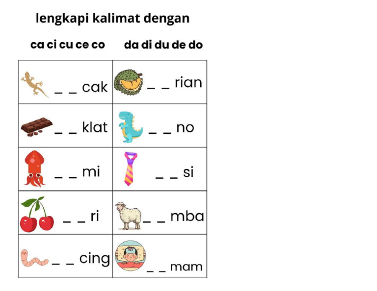 Lengkapi Kalimat Aiueo | PDF