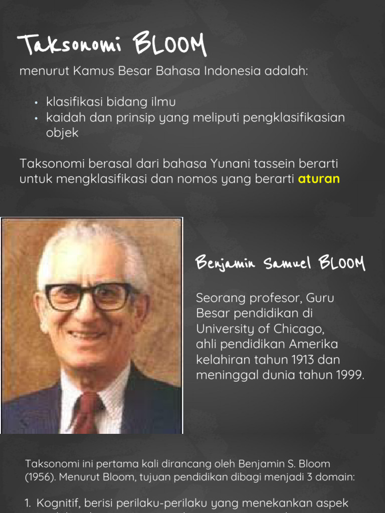 13b Taksonomi Bloom | PDF