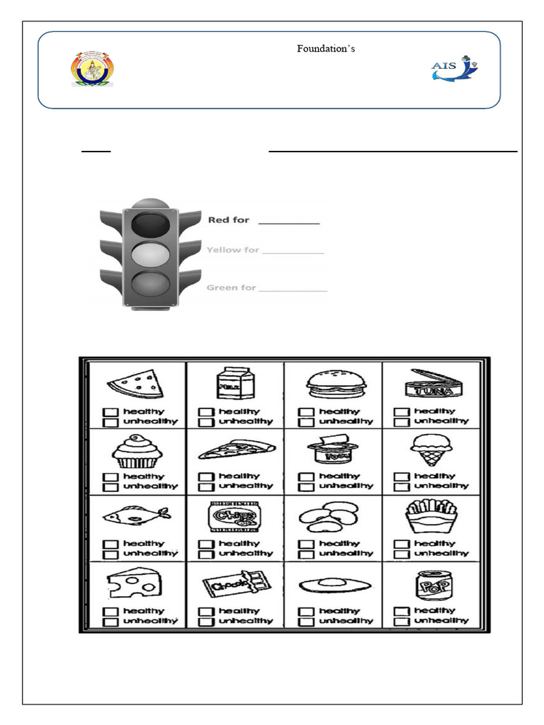 First Grade GK Worksheet Activities | PDF