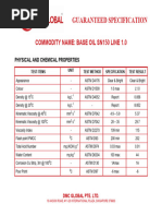 Base Oil SN-150 Specifications | PDF