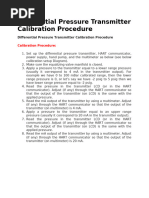 Level Transmitter Calibration Procedure - InstrumentationTools | PDF ...