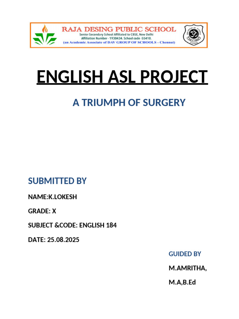 English Asl | PDF
