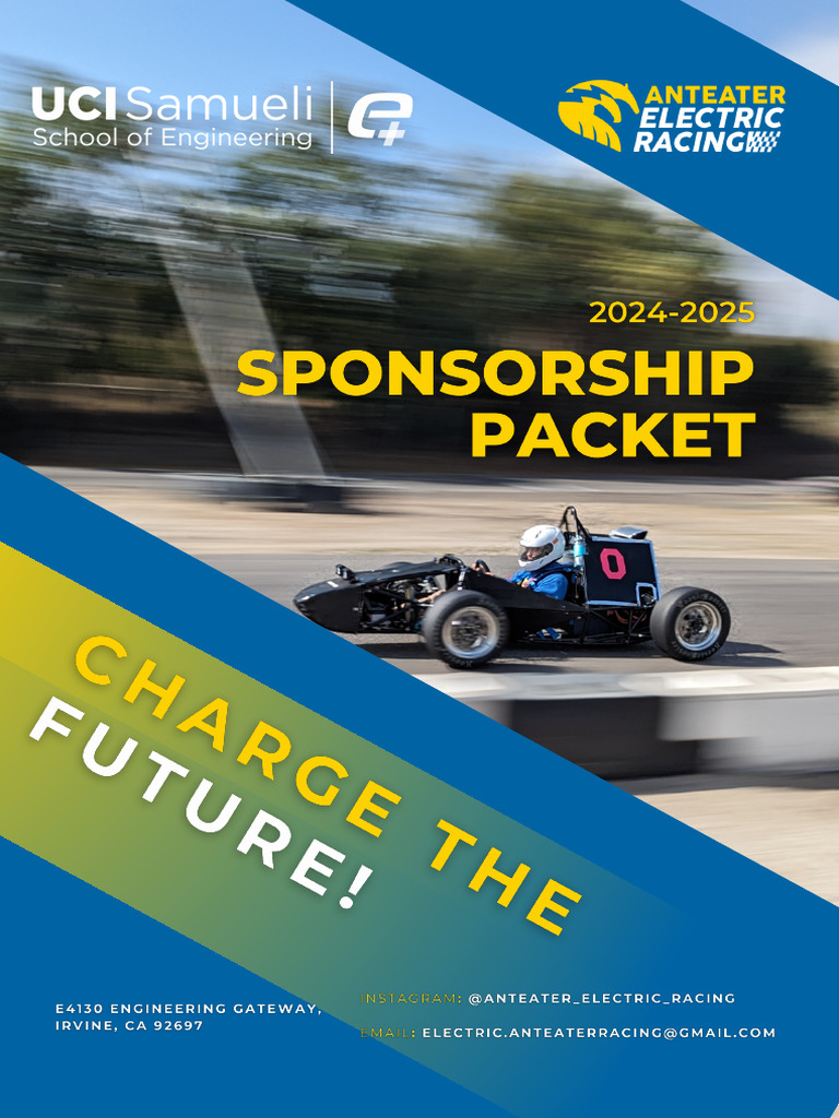 Anteater Electric Racing FSAE EV Sponsorpacket 1 | PDF