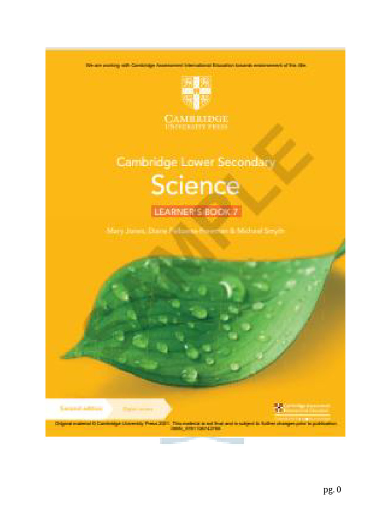 Resource Pack Biology Grade 7 | PDF | Cell (Biology) | Decomposition