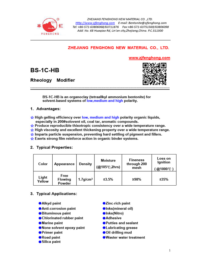 BS-1C-HB بنتون | PDF | Paint | Materials