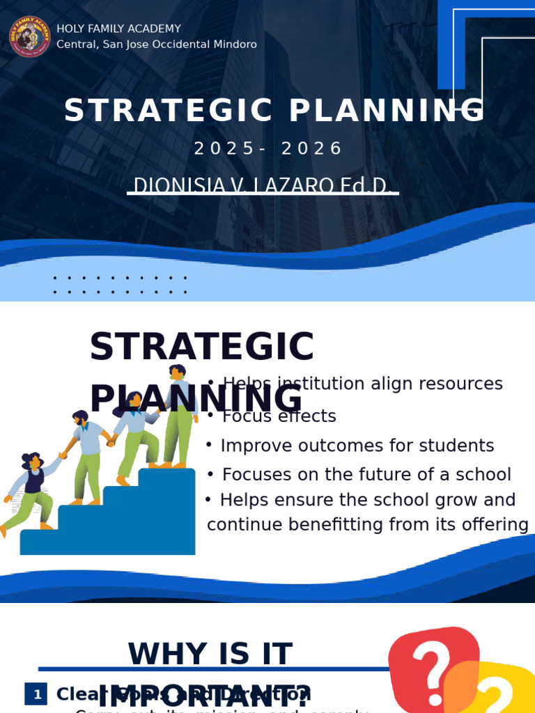 Strategic Planning 2025-2026 PPT - 092229 | PDF