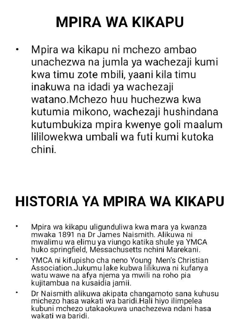MPIRA WA KIKAPU-1-1-1 - Phoenix | PDF