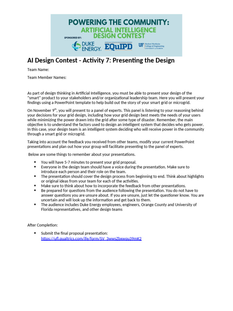 7 Proposal-Presentation | PDF