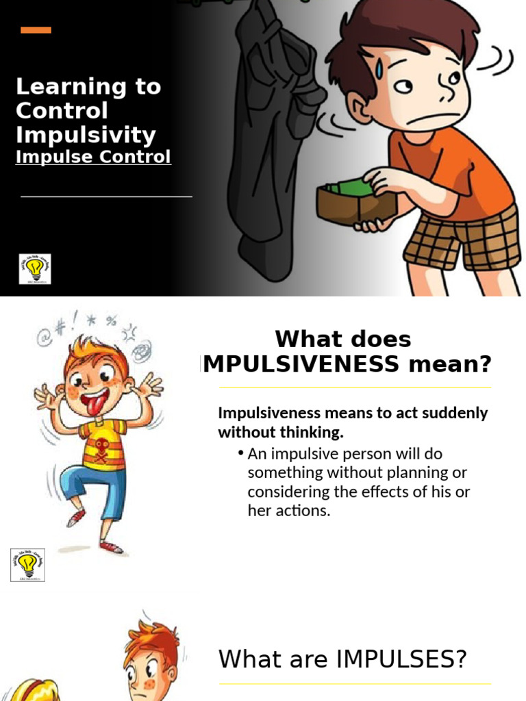 Impulsivity SLC | PDF | Impulsivity | Emotions