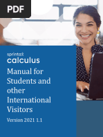 Sprintax Calculus Quick Guide | PDF