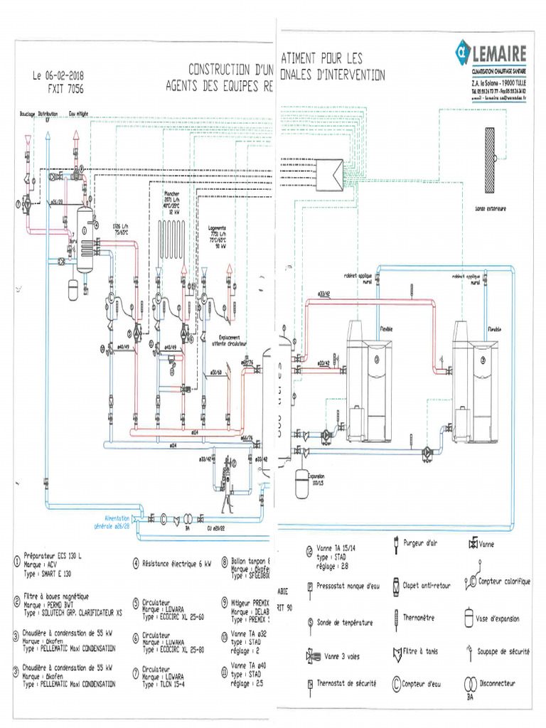 Schema Hydraulique Pisani | PDF