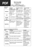 Modelling Class-10 AI Notes | PDF | Artificial Intelligence ...