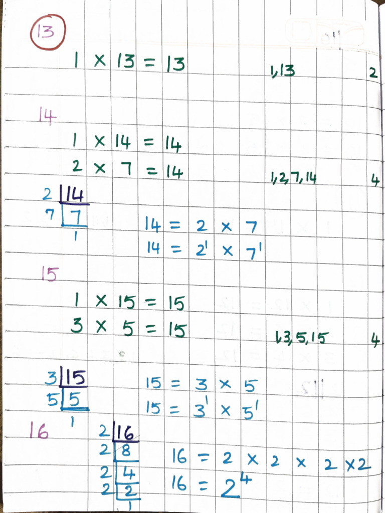 Basics of Mathematics (Examples of LCM) | PDF