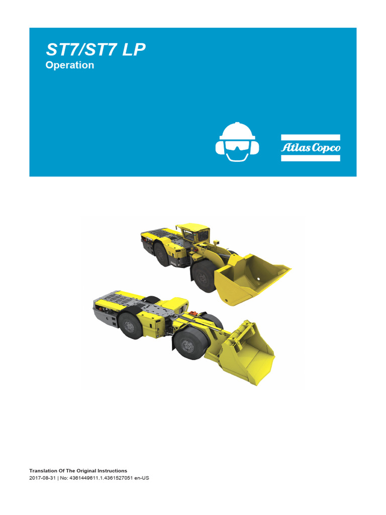 ST7 LP - Operation | PDF | Switch | Brake