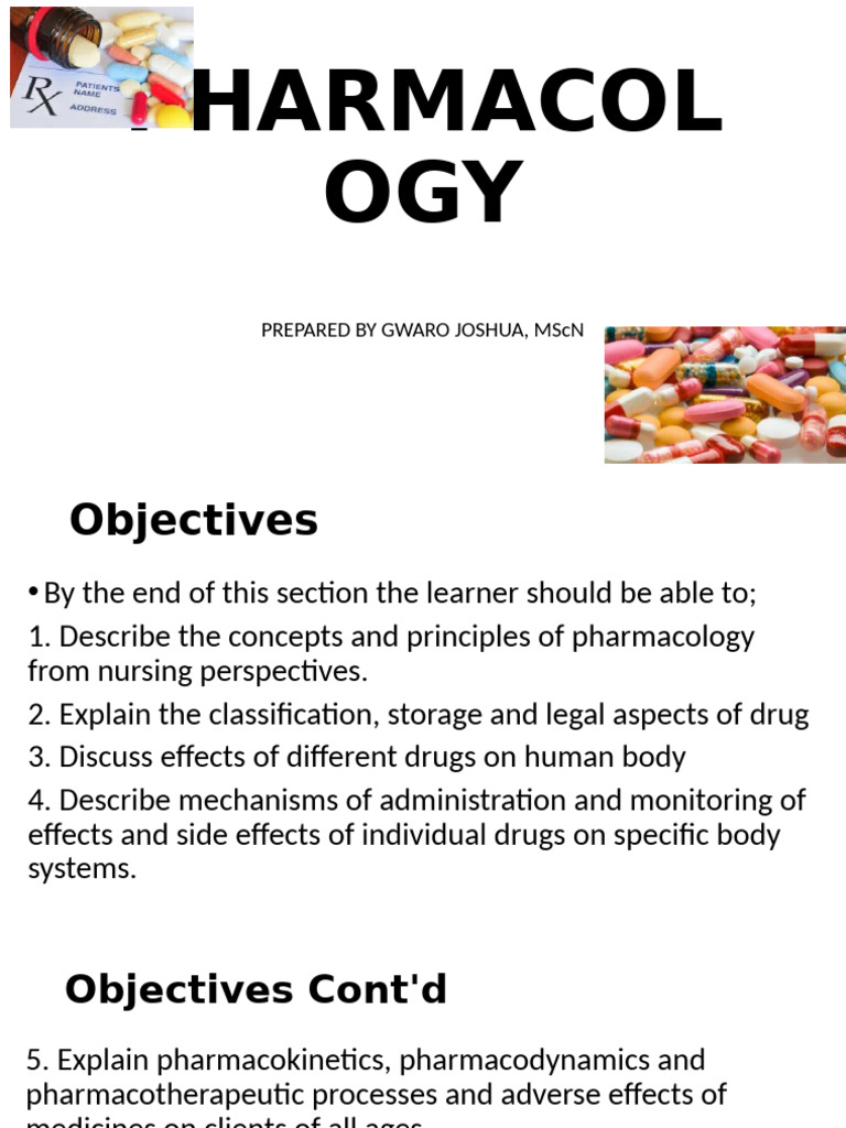 PHARMACOLOGY Intro-1 | PDF | Drug Metabolism | Receptor Antagonist