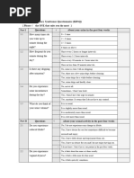 GASS Scale 1 | PDF | Clinical Medicine | Medical Specialties