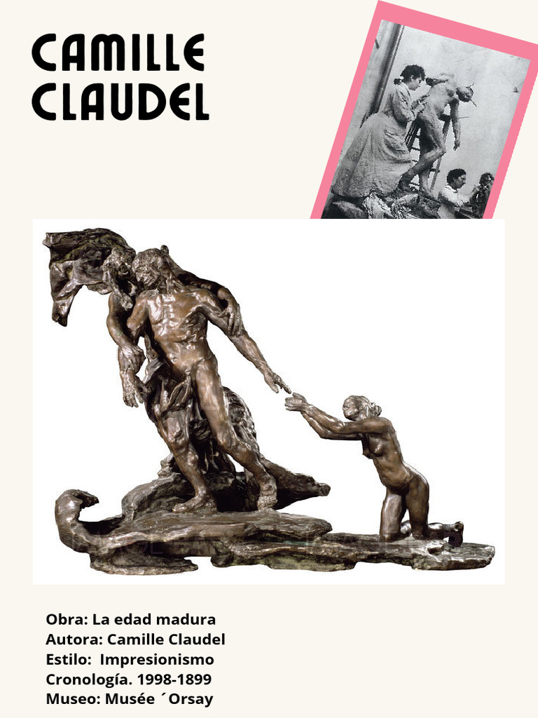 La Edad Madura Camille Claudet | PDF | Escultura