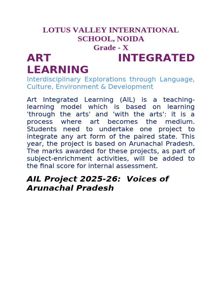 CL X English Ail Project | PDF | Weaving