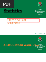 Stem and Leaf Diagram Practice | PDF