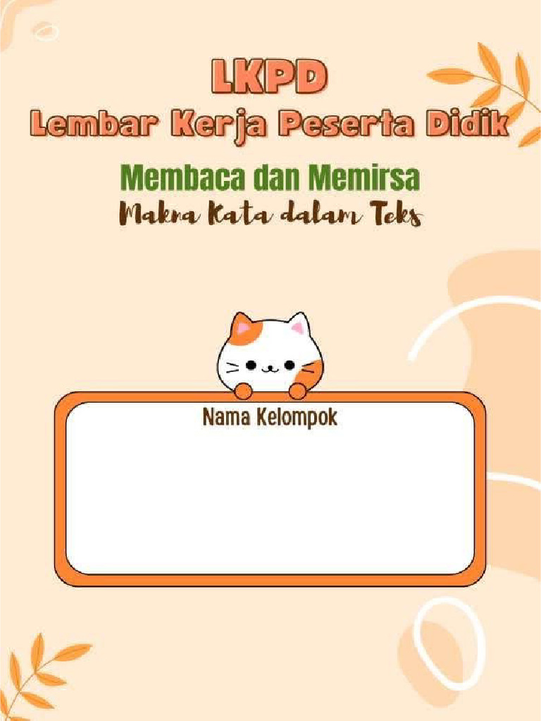 LKPD Kelompok Kls 2 | PDF