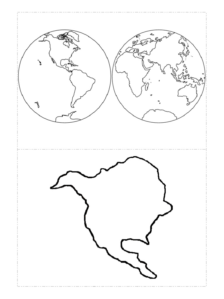 GeoF - Continent Matching Cards | PDF