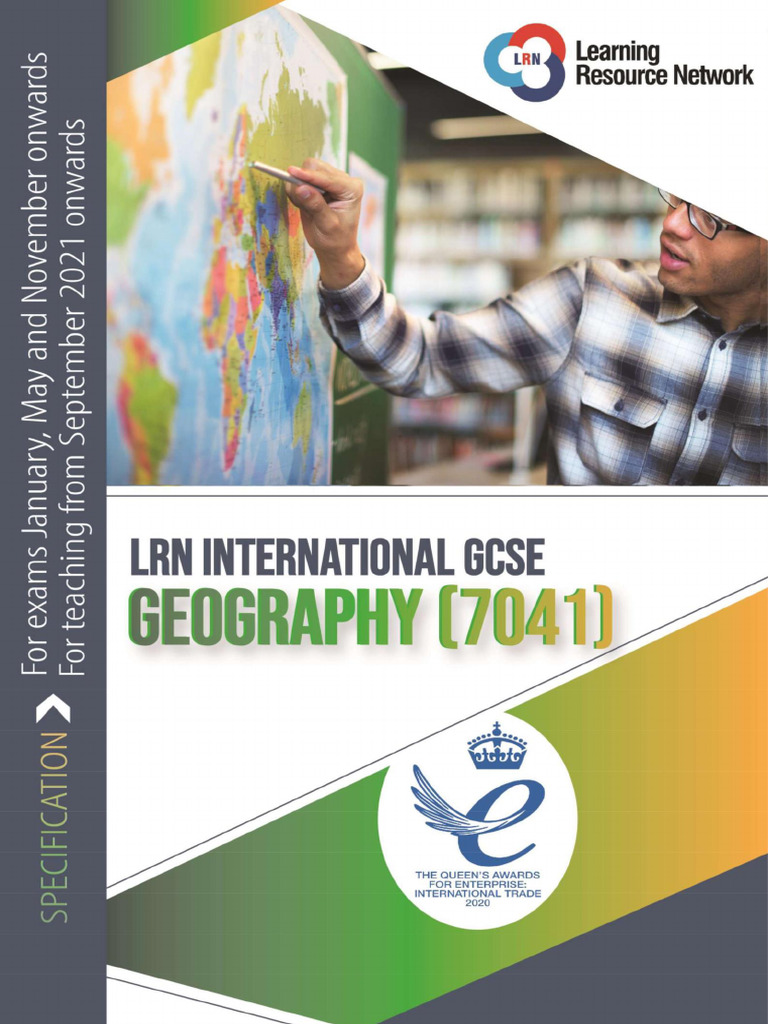 LRN International GCSE Geography 7041 | PDF | Natural Environment | Geography