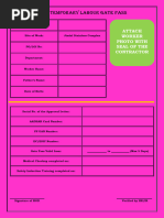 Vehicle Gatepass Format | PDF