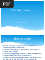 Decider Skills Training for Mental Health | PDF | Mental Health ...