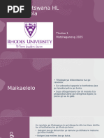 Setswana Task GR1 | PDF