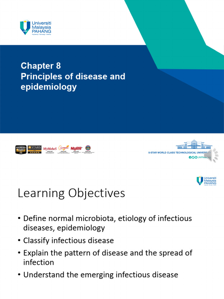 Disease Principles and Epidemiology Overview | PDF | Infection | Pathogen