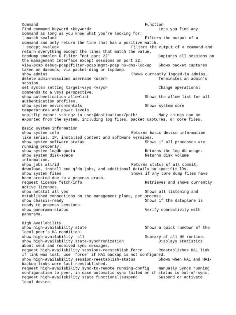 Chapter 13 - CLI Cheat Sheet | PDF | Cache (Computing) | Transmission Control Protocol