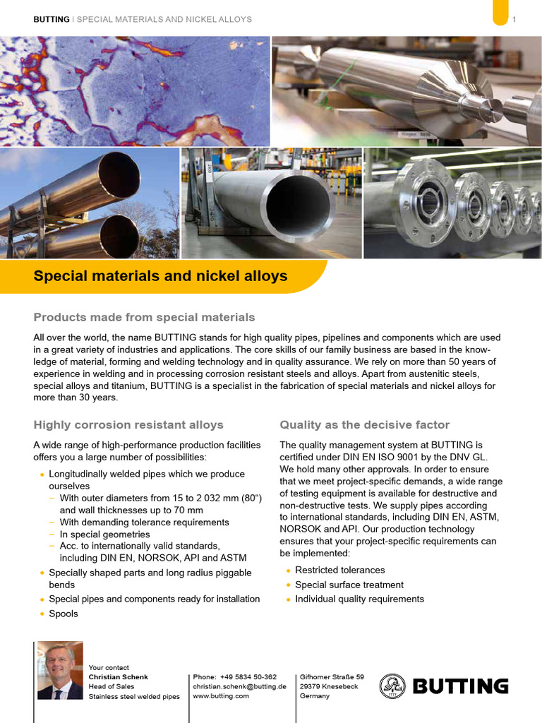 Flyer Special Materials A4 en 4-Seitig Web | PDF | Pipe (Fluid ...