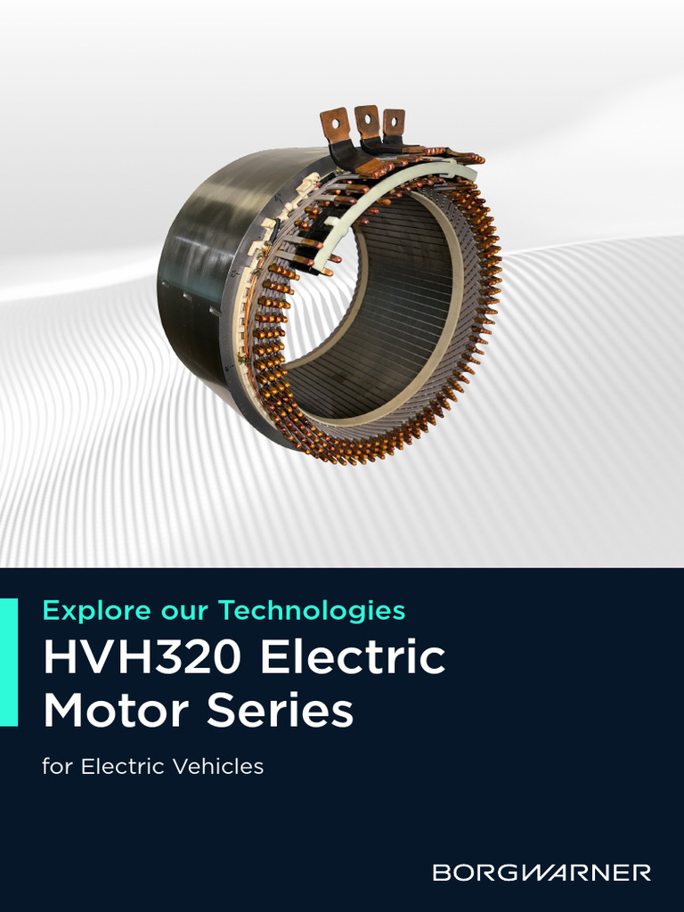 Product Sheet HVH320 Electric Motor Series | PDF