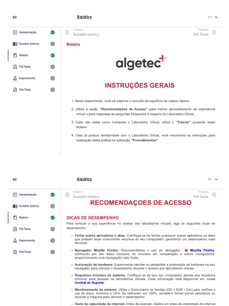 Modelo Estática | PDF