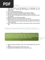 Shade Conversion Chart 2012 | PDF