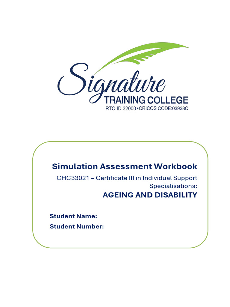 Simulation Assessment for Individual Support | PDF | Simulation | Learning