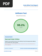 Ishihara Test Sheet | PDF | Image Processing | Ophthalmology
