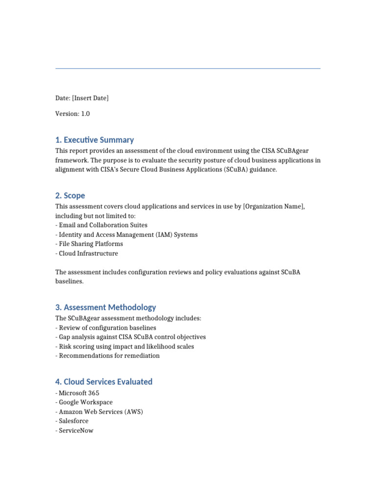 CISA SCuBAgear Assessment Report | PDF