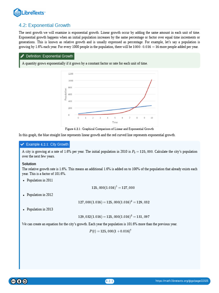 Understanding Exponential Growth Dynamics | PDF | Applied Mathematics