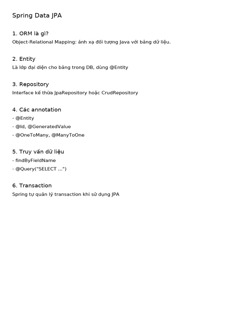 4 Spring Data JPA | PDF