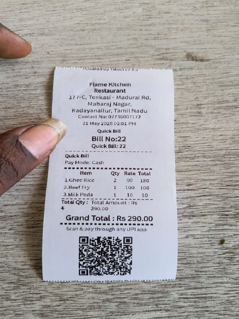 Food Bill | PDF